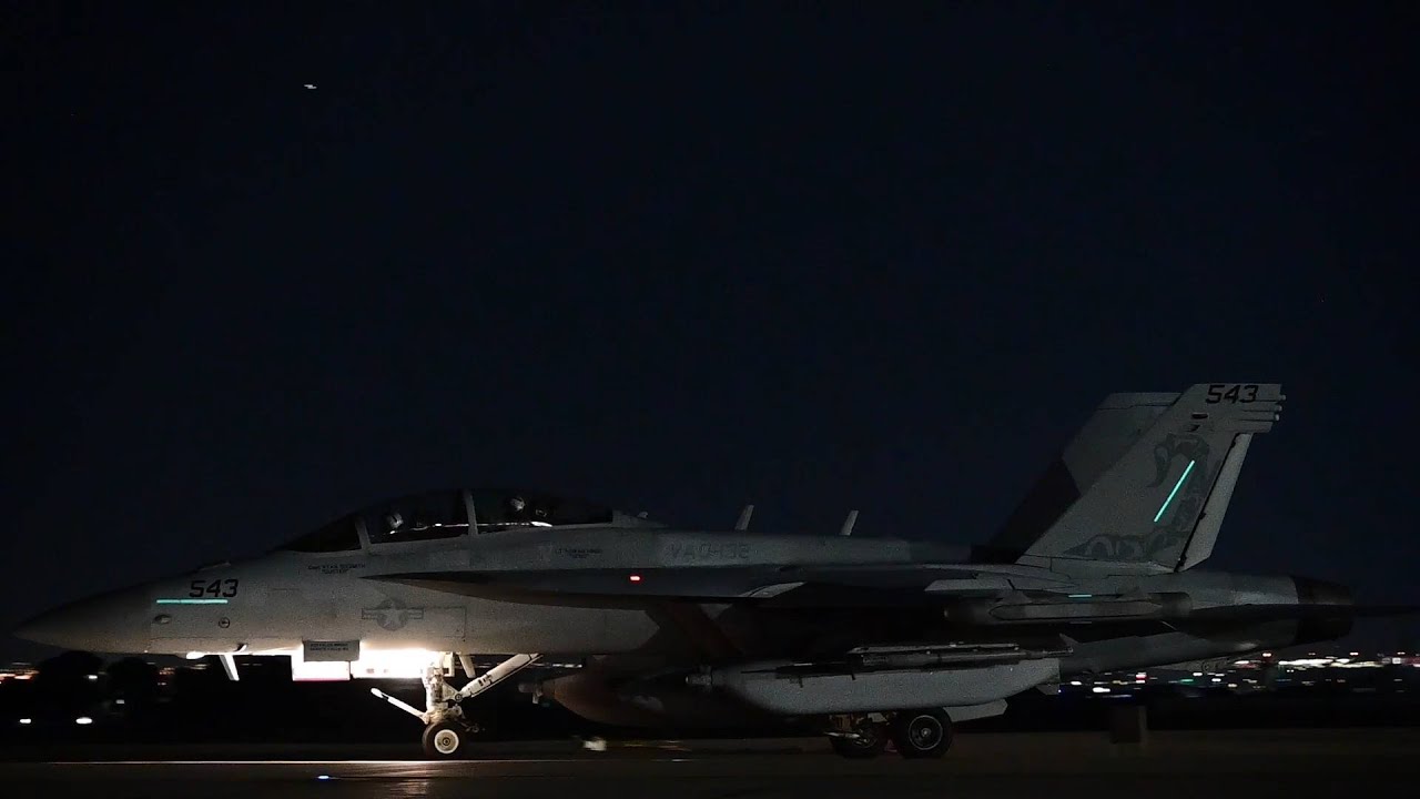 Red Flag 24-3 Night Flight Ops - July 2024 - YouTube