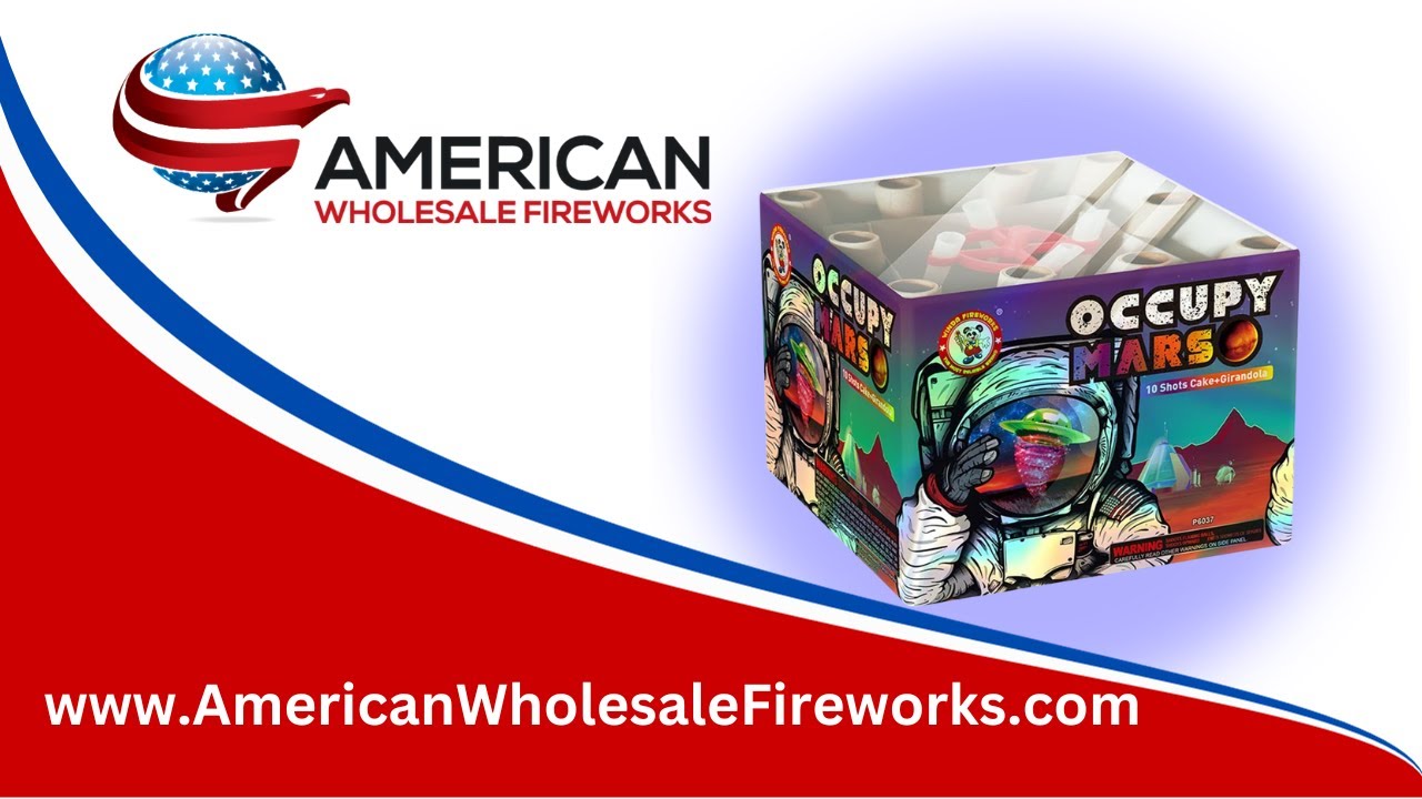 Occupy Mars - P6037 - Winda Fireworks ... Available at American Wholesale Fireworks! - YouTube
