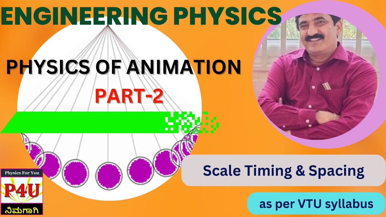 Frames, Scale, Timing and Spacing | Physics of Animation Part-2 | VTU ...