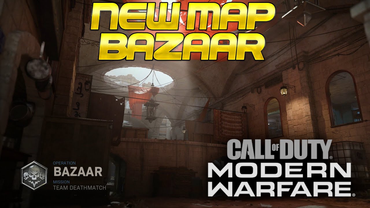 Modern Warfare - NEW GUNFIGHT MAP FIRST IMPRESSIONS - BAZAAR GAMEPLAY ...