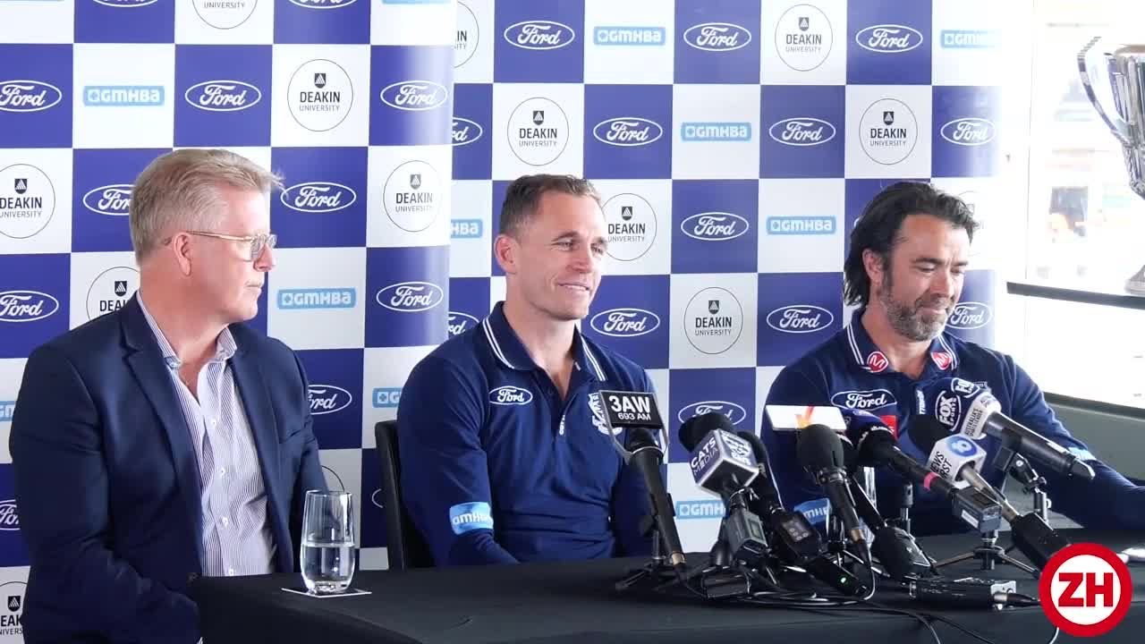 Retiring Selwood shares moving moment with Sam De Koning during AFL ...