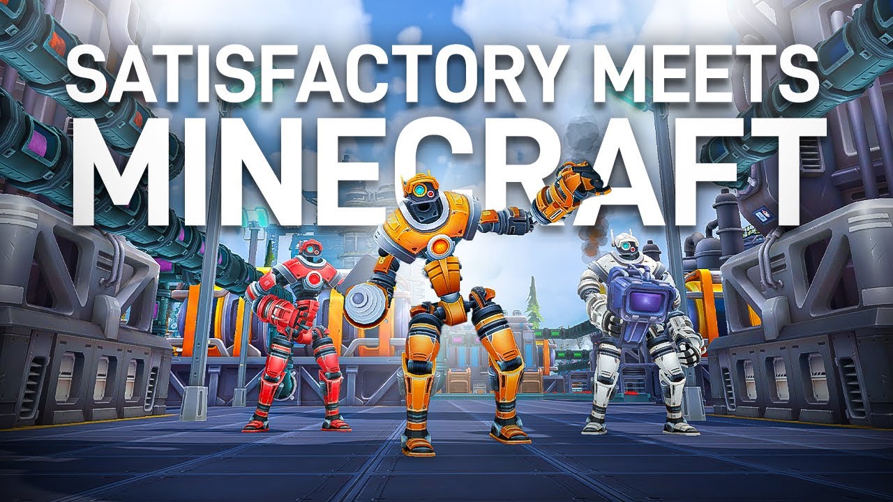This New Voxel Factory Building Game is Great Fun | Foundry First ...