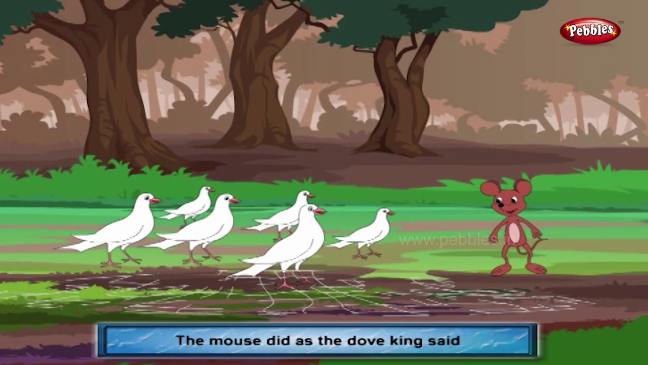 Dove & Mouse | Panchatantra English Stories | Stories For Kids ...