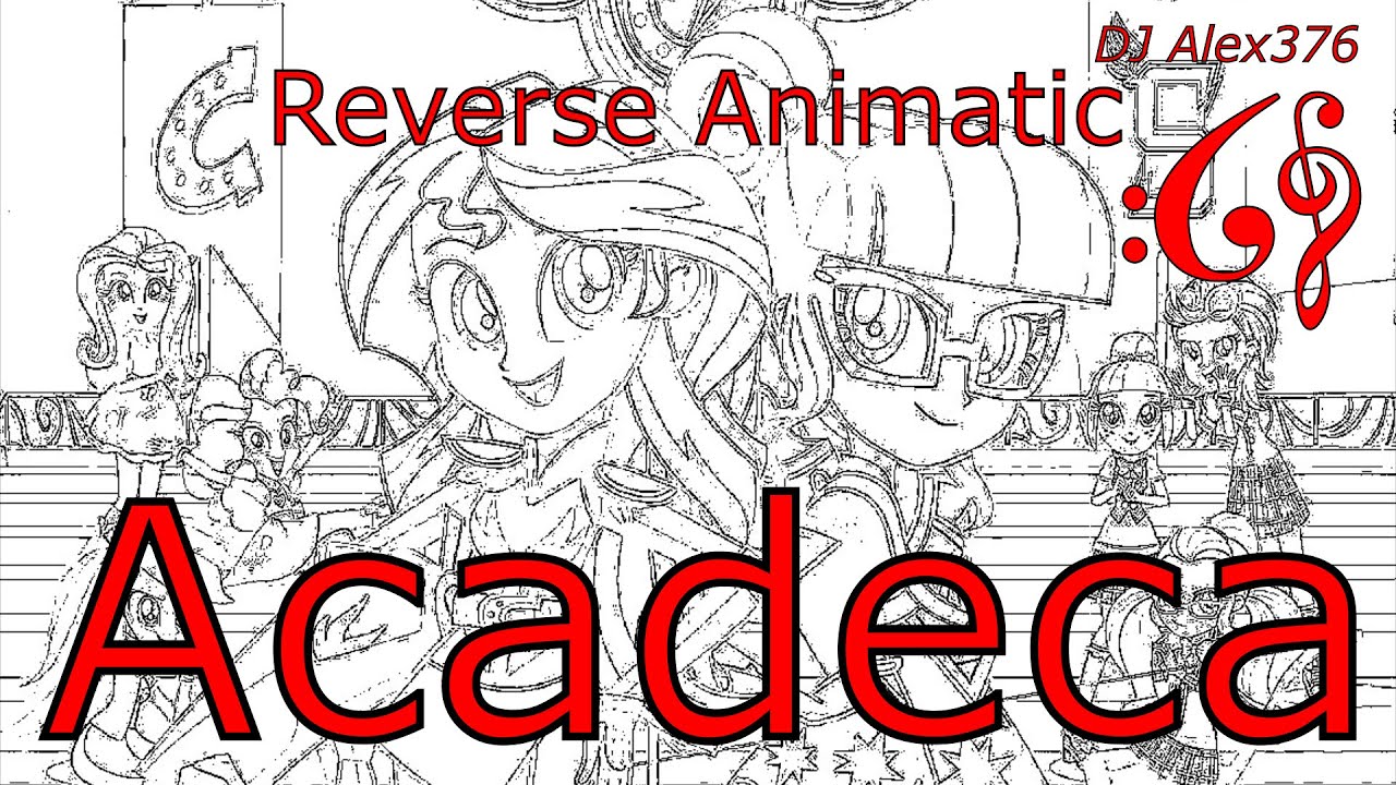 MLP: Equestria Girls - Friendship Games "Acadeca" (Reverse Animatic ...
