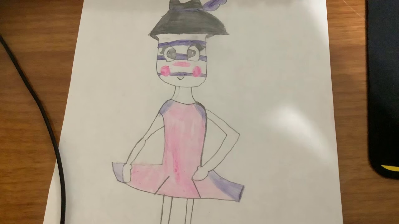 Zizzy drawing from piggy - YouTube