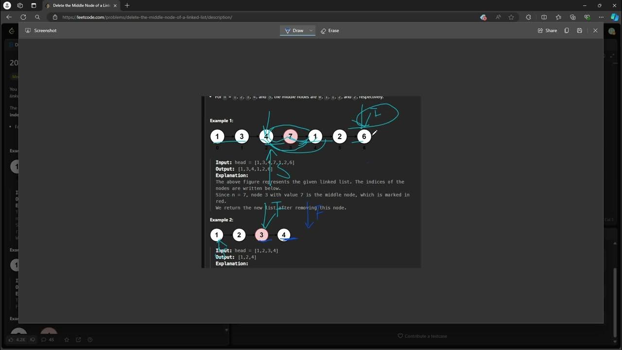 #LeetCode 2095 | Delete the Middle Node of a Linked List #Java - YouTube