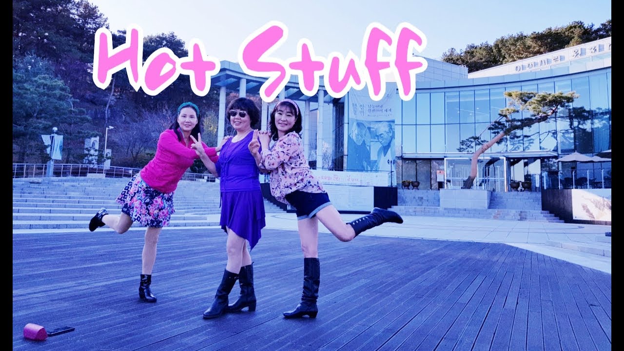 Hot Stuff Line Dance - YouTube