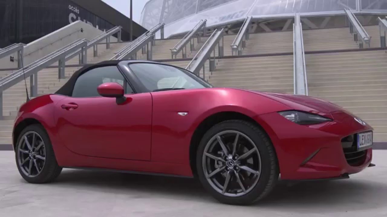2015 Mazda MX-5 Exterieur Design in Rot | AutoMotoTV Deutsch - YouTube