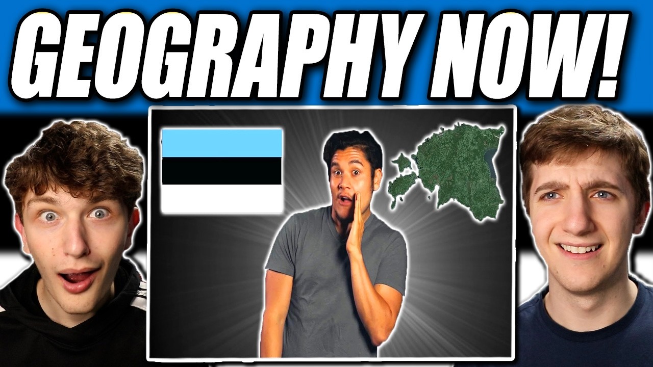 Americans React to Geography Now Estonia - YouTube