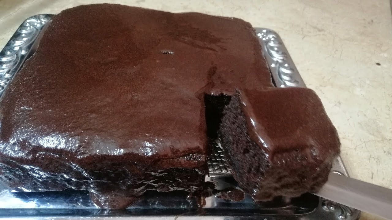 Chocolate cake/easy mouth watering cake - YouTube