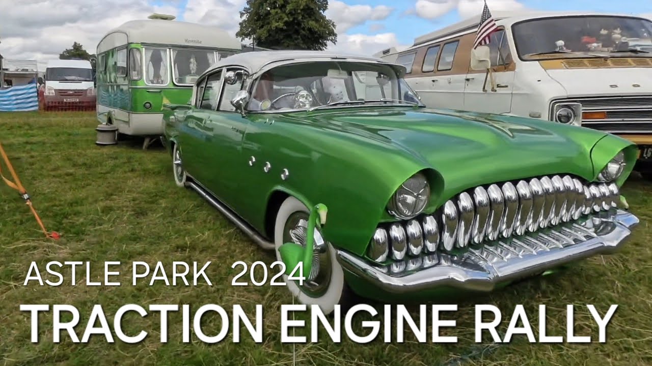 Traction Engine Rally | Astle Park 2024 | Chelford, Cheshire - YouTube