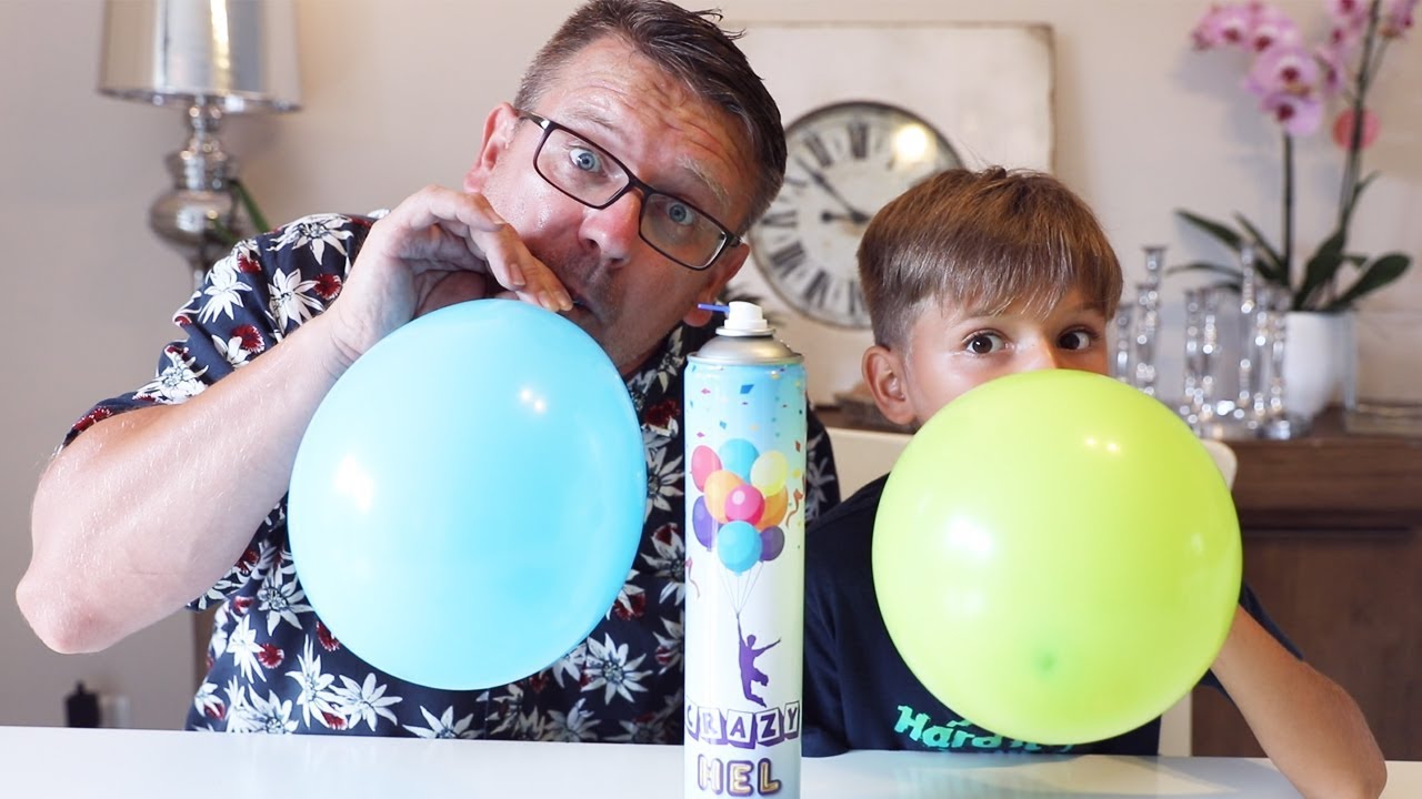 THE HELIUM CHALLENGE FUN - YouTube