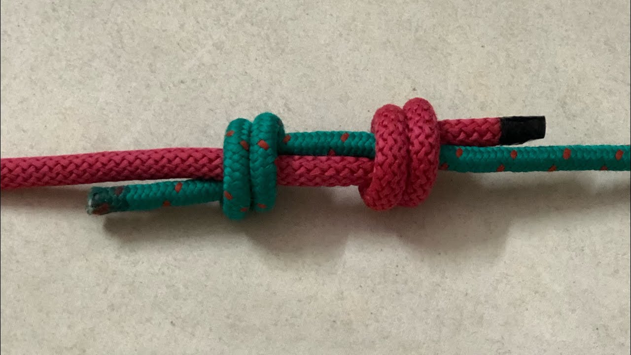 5 Rope Connection Knots, Knotting Method - YouTube