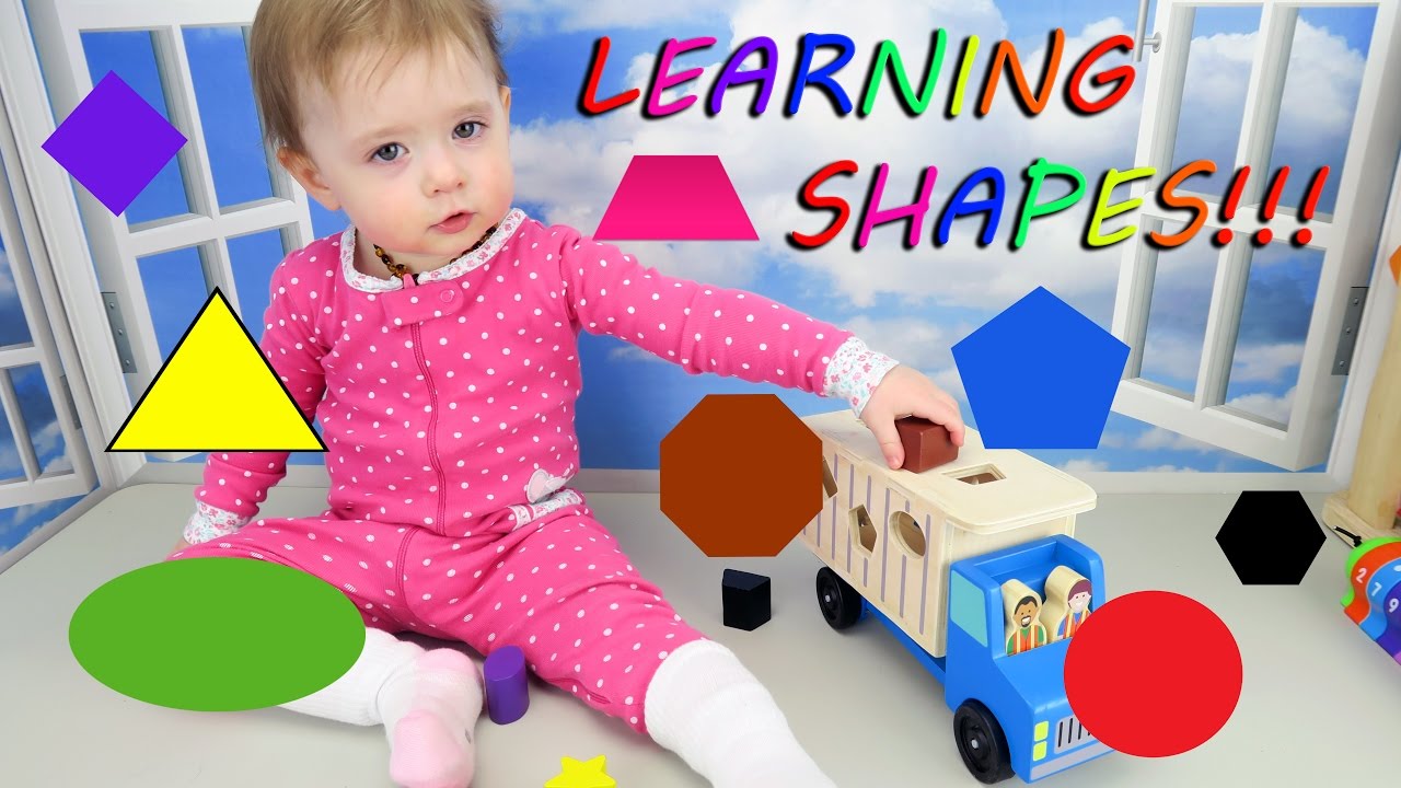 Best Toddler Baby Shape and Color Learning Video! - YouTube