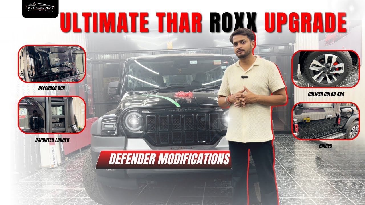 Thar Roxx Modifications That Look Better Than Factory – Don’t Miss This ...