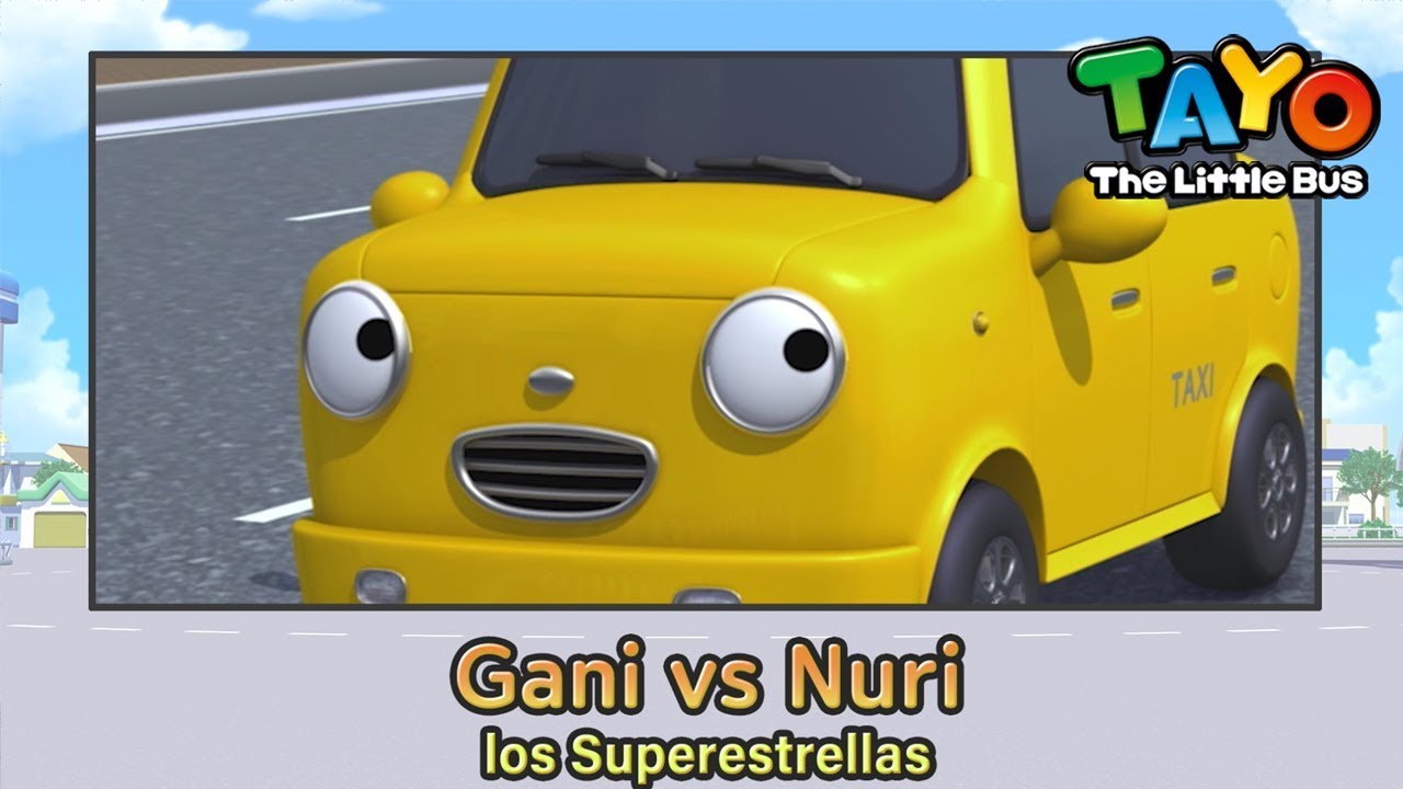 Tayo Español Episodio Clip l Gani vs Nuri los Superestrellas l Dibujos ...