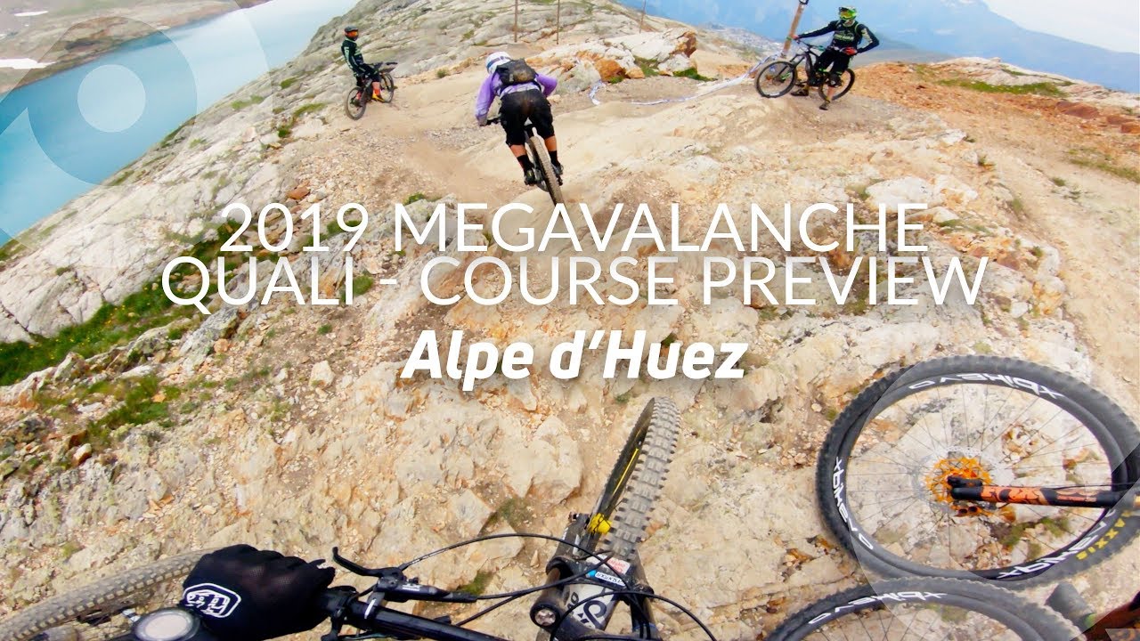 Course preview: MEGAVALANCHE 2019 (qualifying track) - YouTube