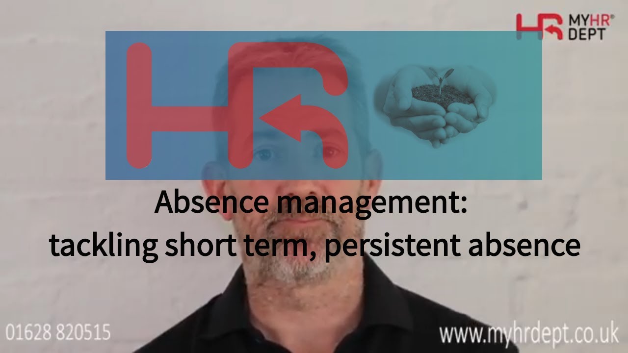 Absence management: tackling short term, persistent absence - YouTube