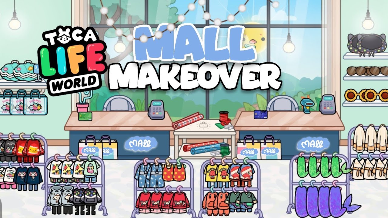 MALL🛍| Toca Life World Makeover | House Designer - YouTube