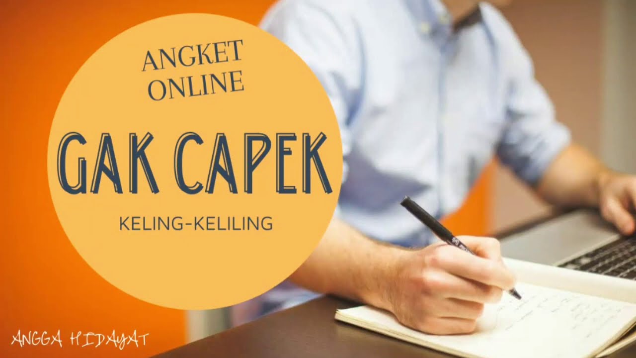 CARA MEMBUAT ANGKET ONLINE PENELITIAN DENGAN GOOGLE FORM - YouTube