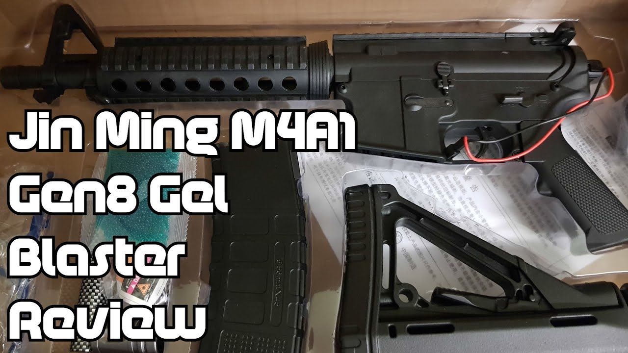 JinMing M4A1 Gen 8 Gel Blaster Review - YouTube