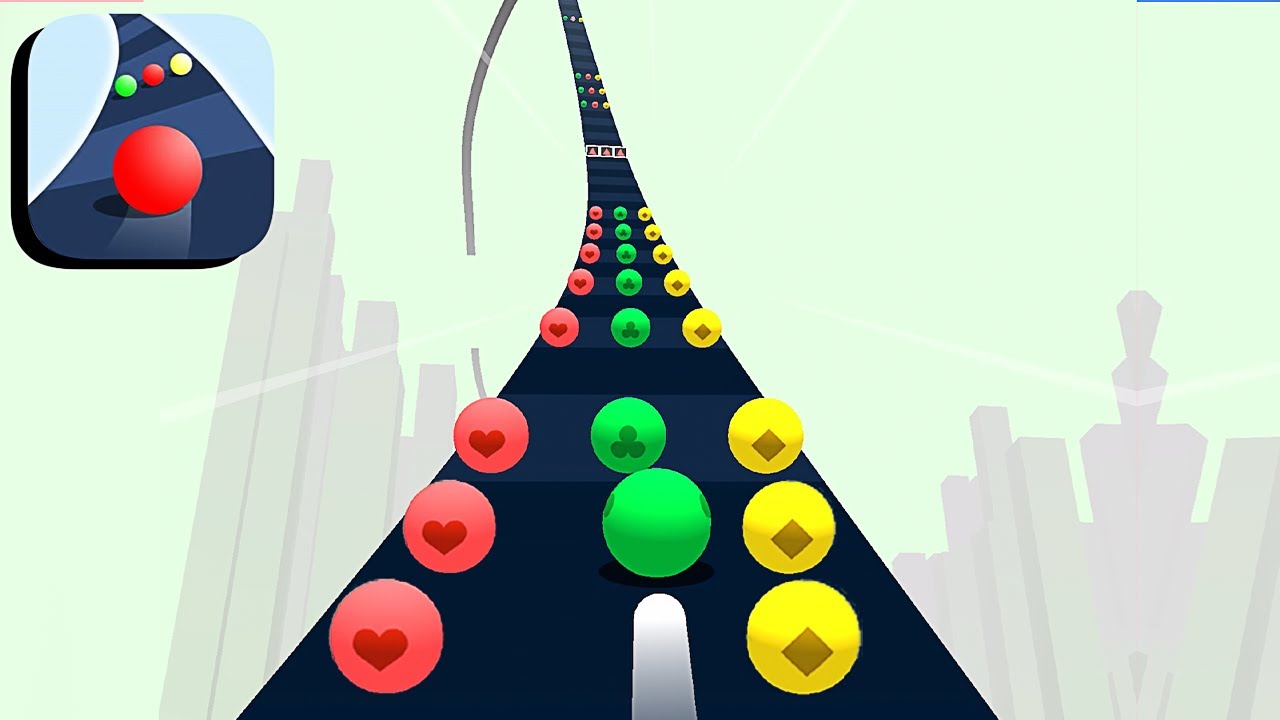 COLOR ROAD ALL LEVELS GAMEPLAY ANDROID,IOS (PART 21) - YouTube