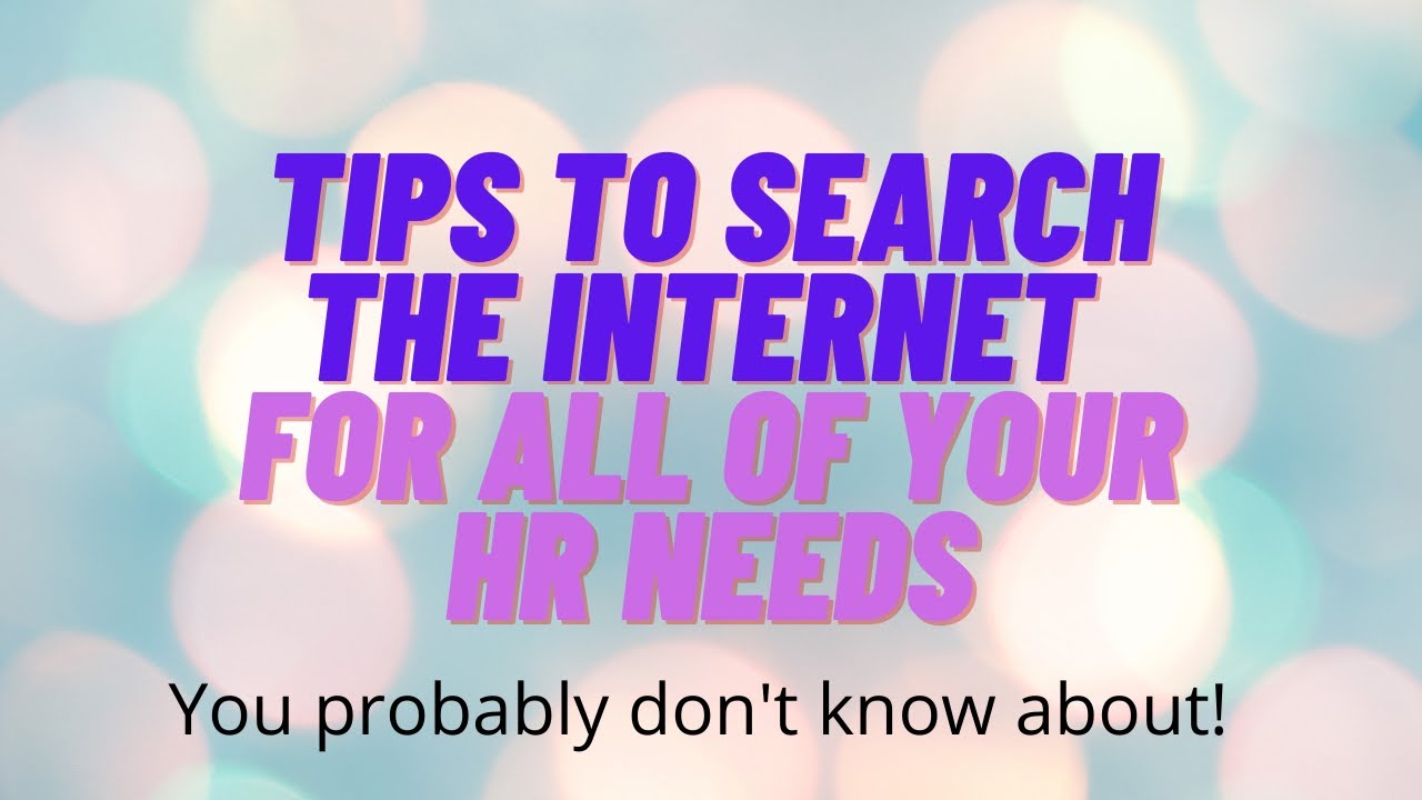 How to more effectively search google. - YouTube