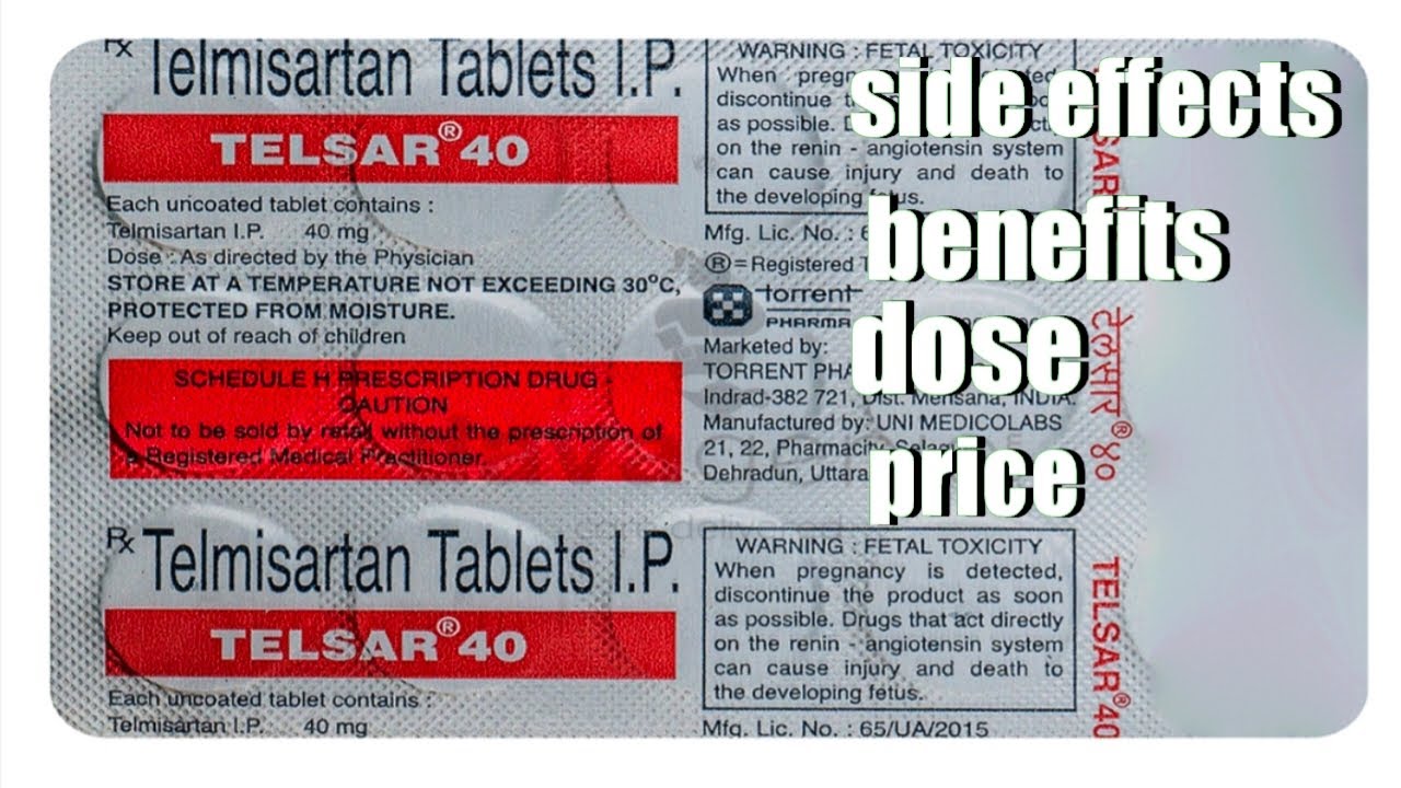 Telsar 40mg Tablet | Telmisartan 40mg Tablet | #Telsar #40mg #Tablet ...