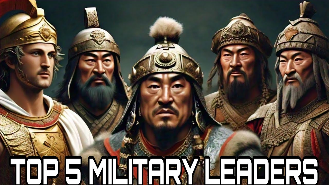 Top 5 Military Leaders in World History | War History | Top 5 - YouTube