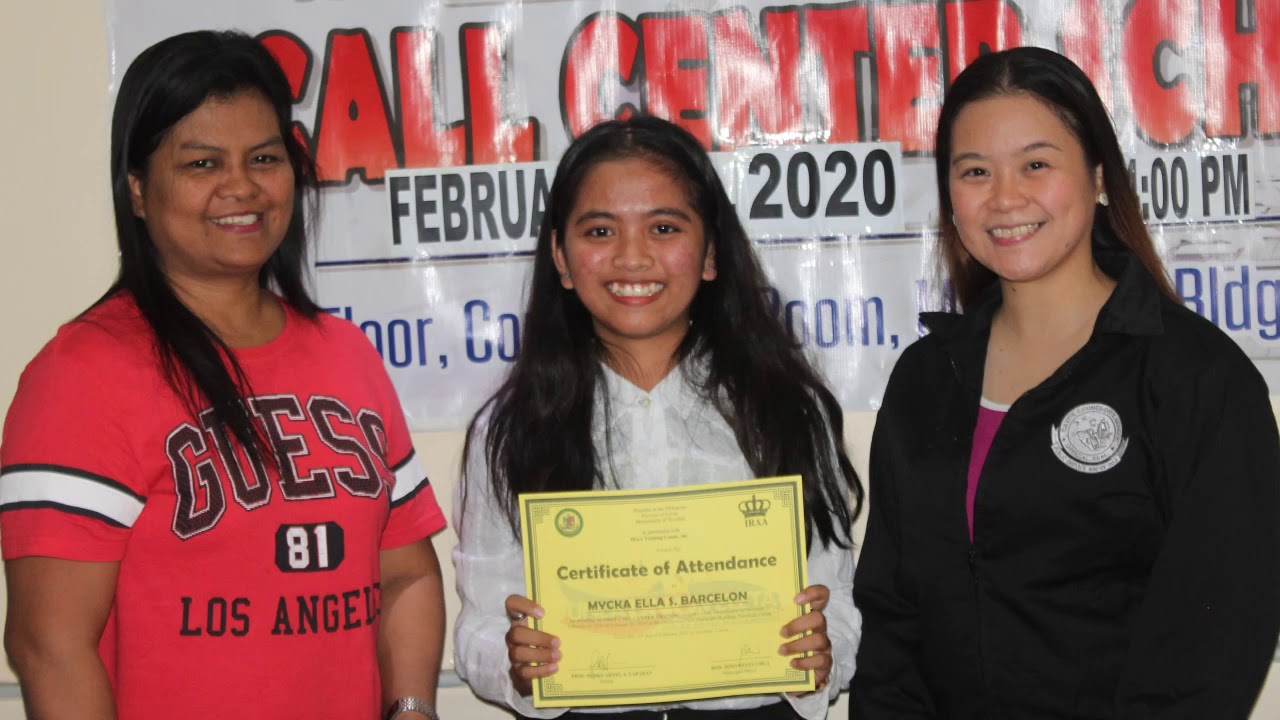 Wave 29 of the DC Call Center Training Graduation Day - YouTube