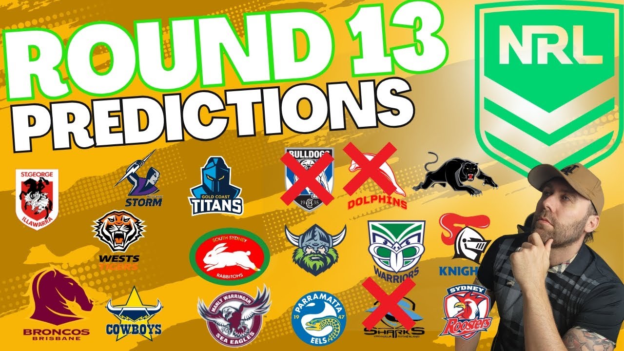 NRL Round 13 Tips & Predictions 2025 🏉 - YouTube