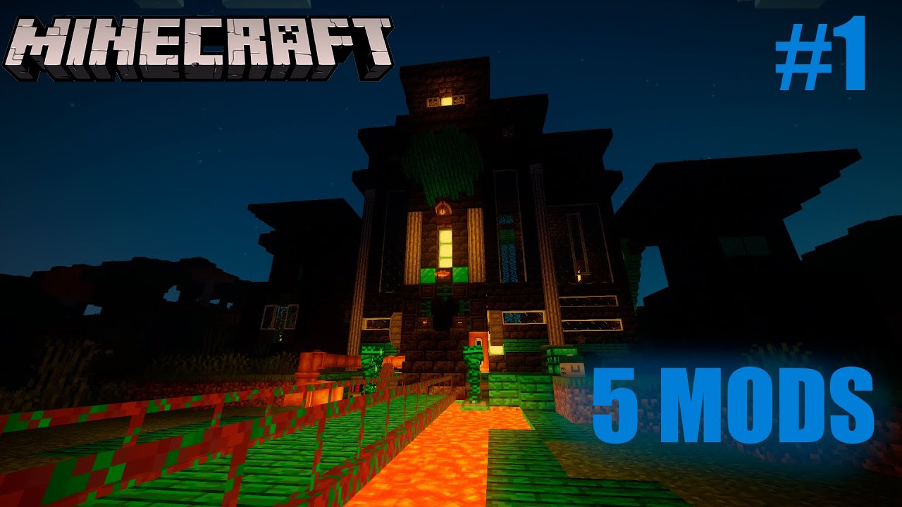 5 MODS para MINECRAFT 1.16.5 #1 - YouTube