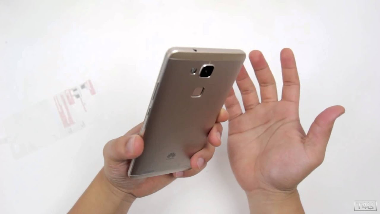 Huawei Ascend Mate 7 Gold Unboxing and Overview - YouTube