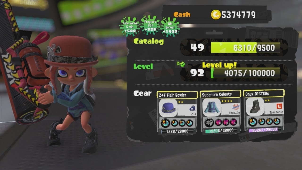 Splatoon 3 - X Battle (Clam Blitz) - Reaching Level 92 - YouTube