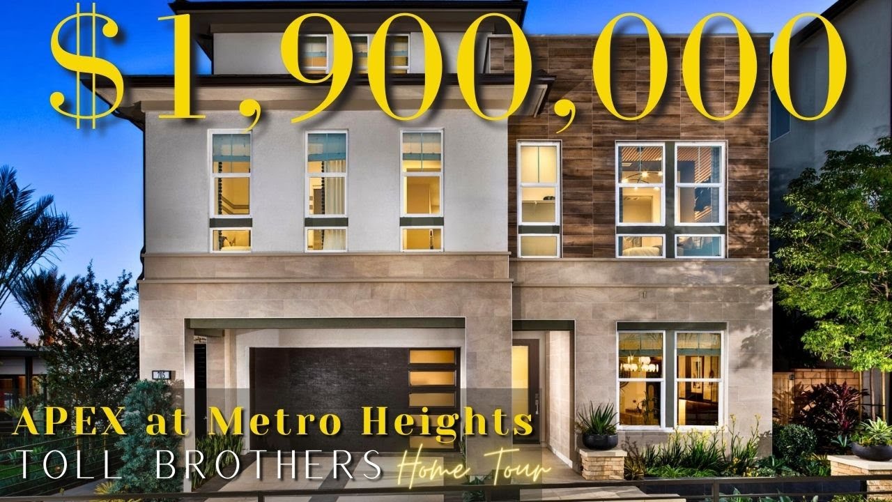 Viewpoint at Metro Heights by Toll Brothers APEX Home Tour - YouTube