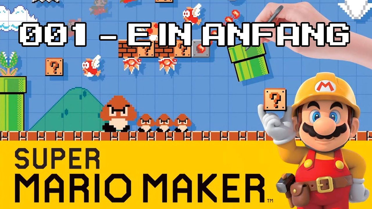 Let's Play Super Mario Maker [HD] #001 - Ein Anfang - YouTube