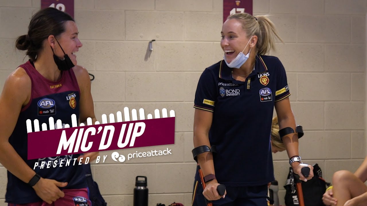 AFLW Mic'd Up: Nat Grider - YouTube
