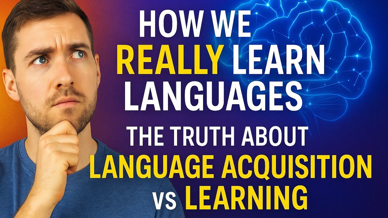 How do we Learn Languages | The Truth About Language Acquisition vs ...