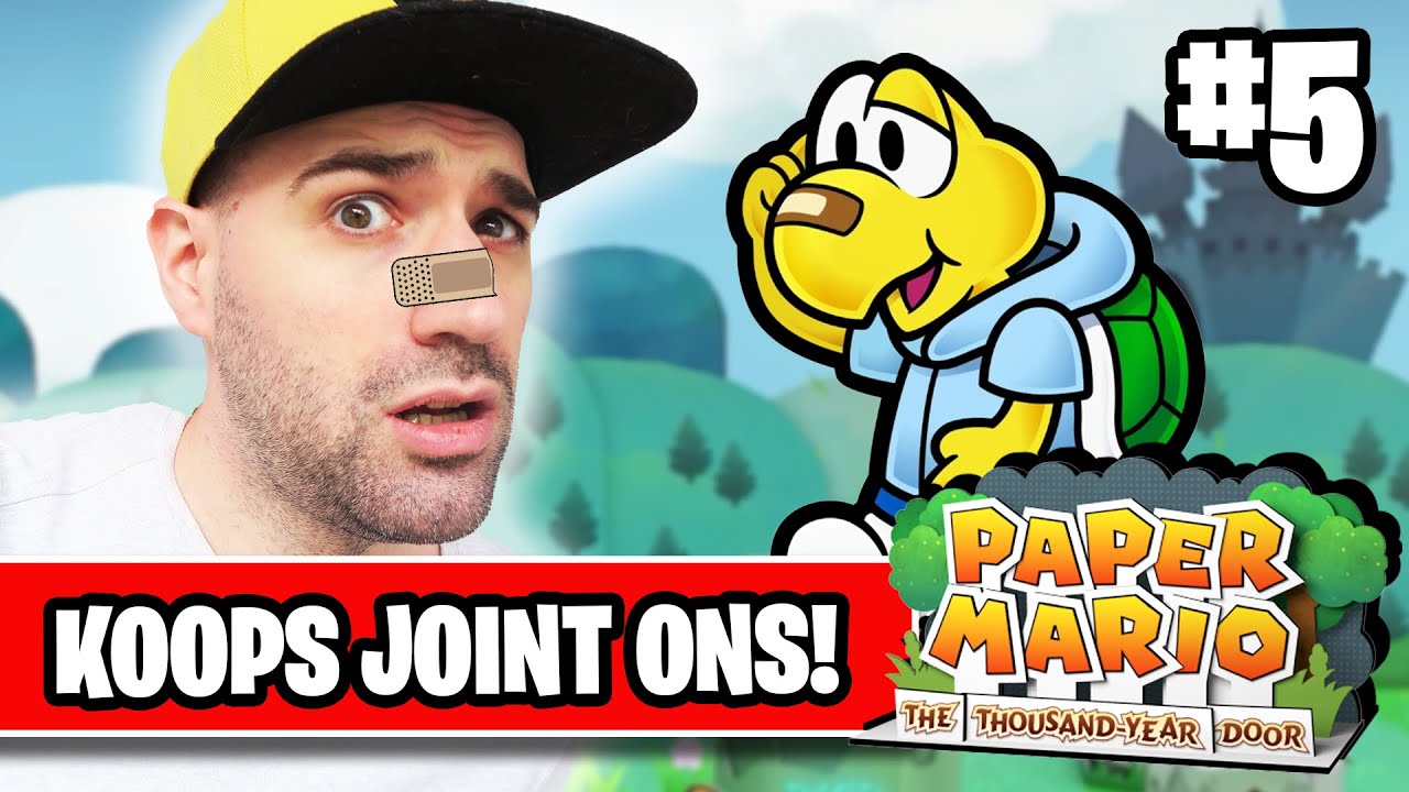 Naar het KASTEEL met KOOPS !!! | Paper Mario The Thousand Year Door #5 ...