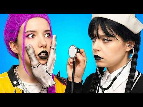 Rich vs Broke Girl in Hospital || Who Is The Better Doctor?