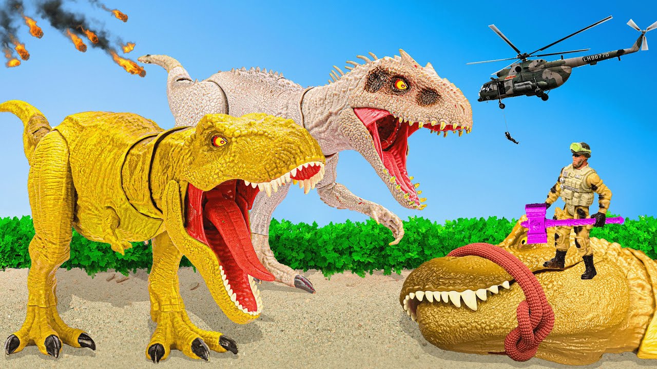 Best Action Movies Dinosaur (2024) Full | T-rex Attack | Jurassic Park ...