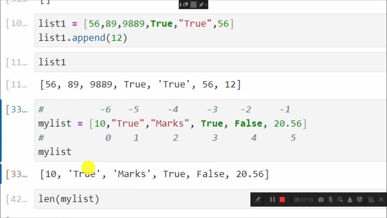 Python Lecture 13 | Data Type in Details - List | NMD Pvt Ltd. Data Analytics Courses, Pune ...