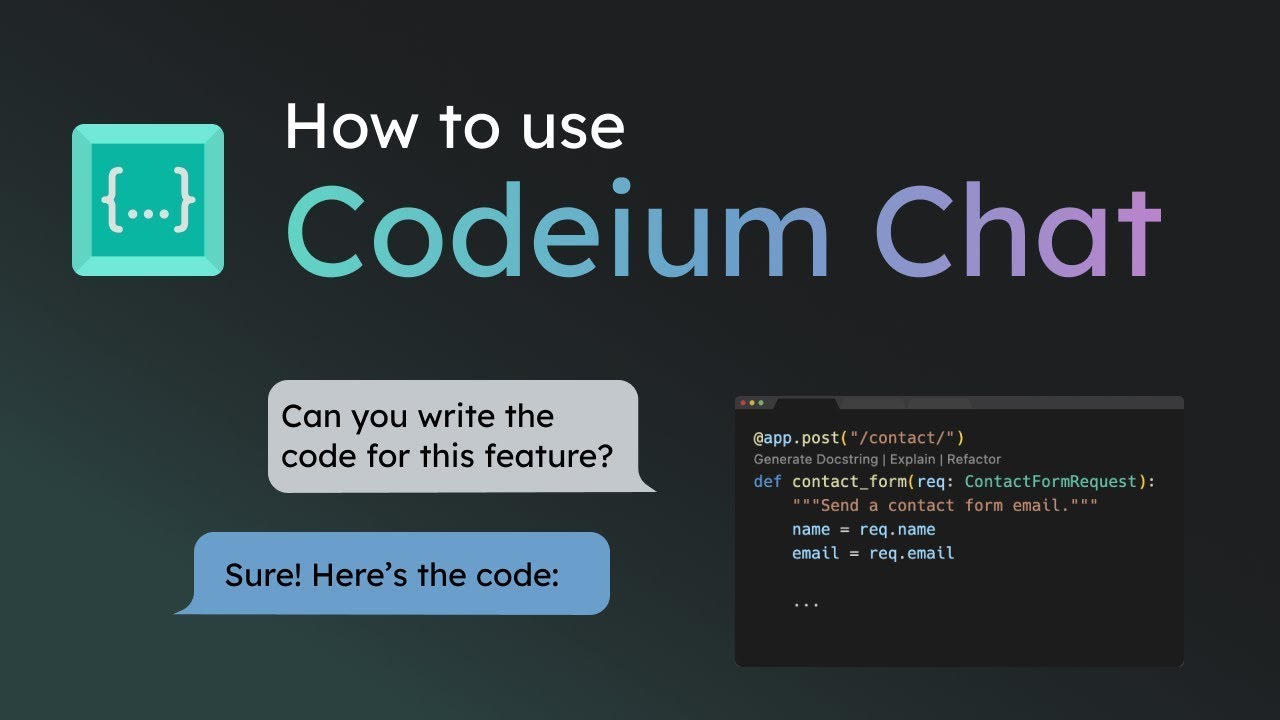 Codeium Chat Youtube
