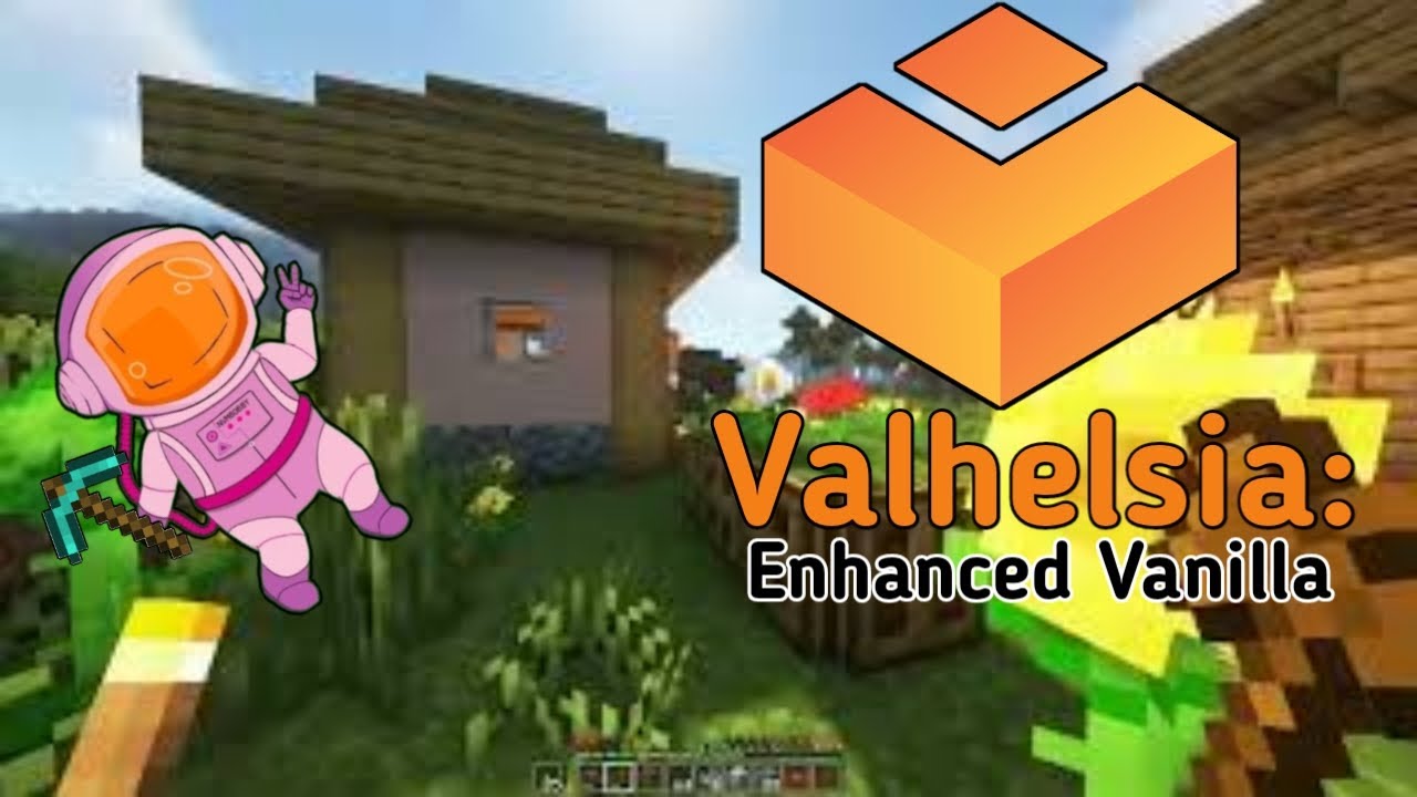A MINECRAFT mod to make me feel again || Valhesia Enhanced Vanilla ...