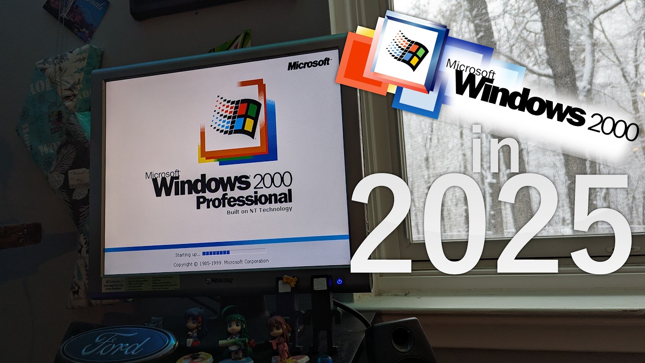 I used Windows 2000 in 2025. What's it like after 25 years? - YouTube