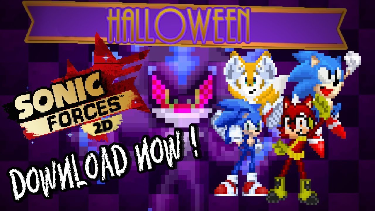Sonic Forces 2D: Halloween DLC :D !!! + Download - YouTube