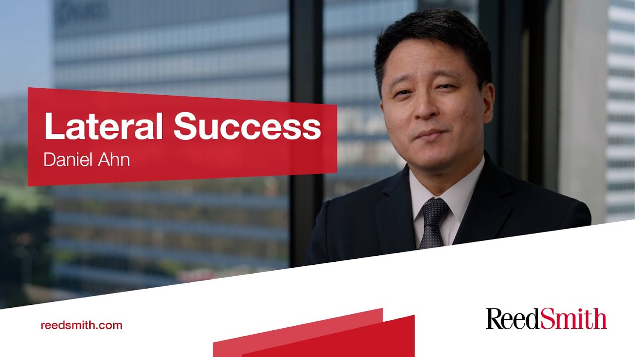 Reed Smith drives progress with top talent, featuring Daniel Ahn - YouTube