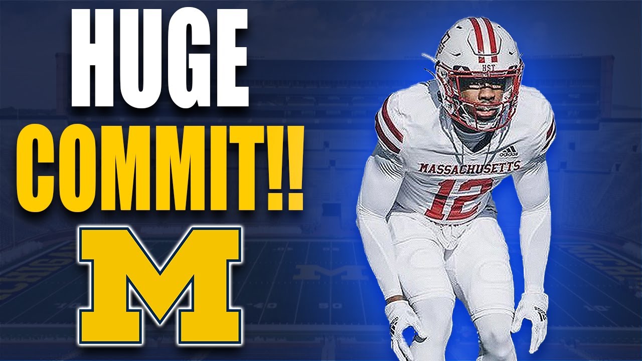 Michigan Lands MASSIVE Transfer Portal Target From UMass CB Josh ...