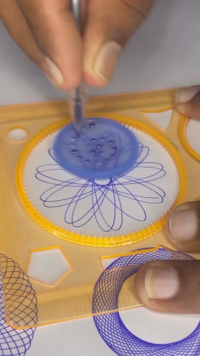 Mesmerizing Spirograph Art – So Satisfying to Watch! 🎨 #Shorts - YouTube