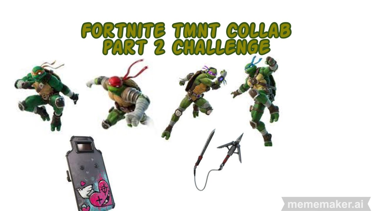 Fortnite TMNT Collab Part 2 - YouTube